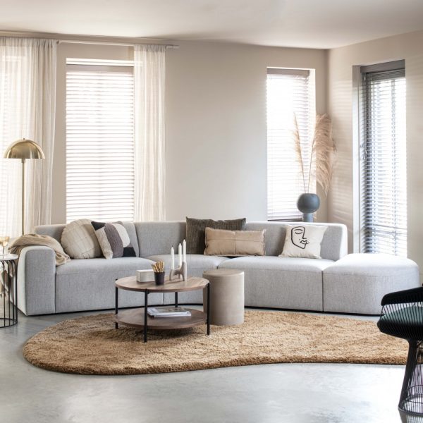 Ronde bank en 6x andere ronde vormen in het interieur