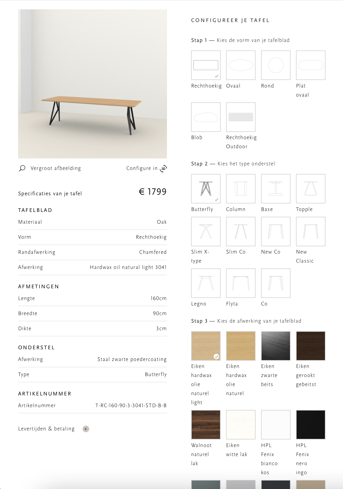 Studio Henk tafels zijn een aanwinst voor je interieur