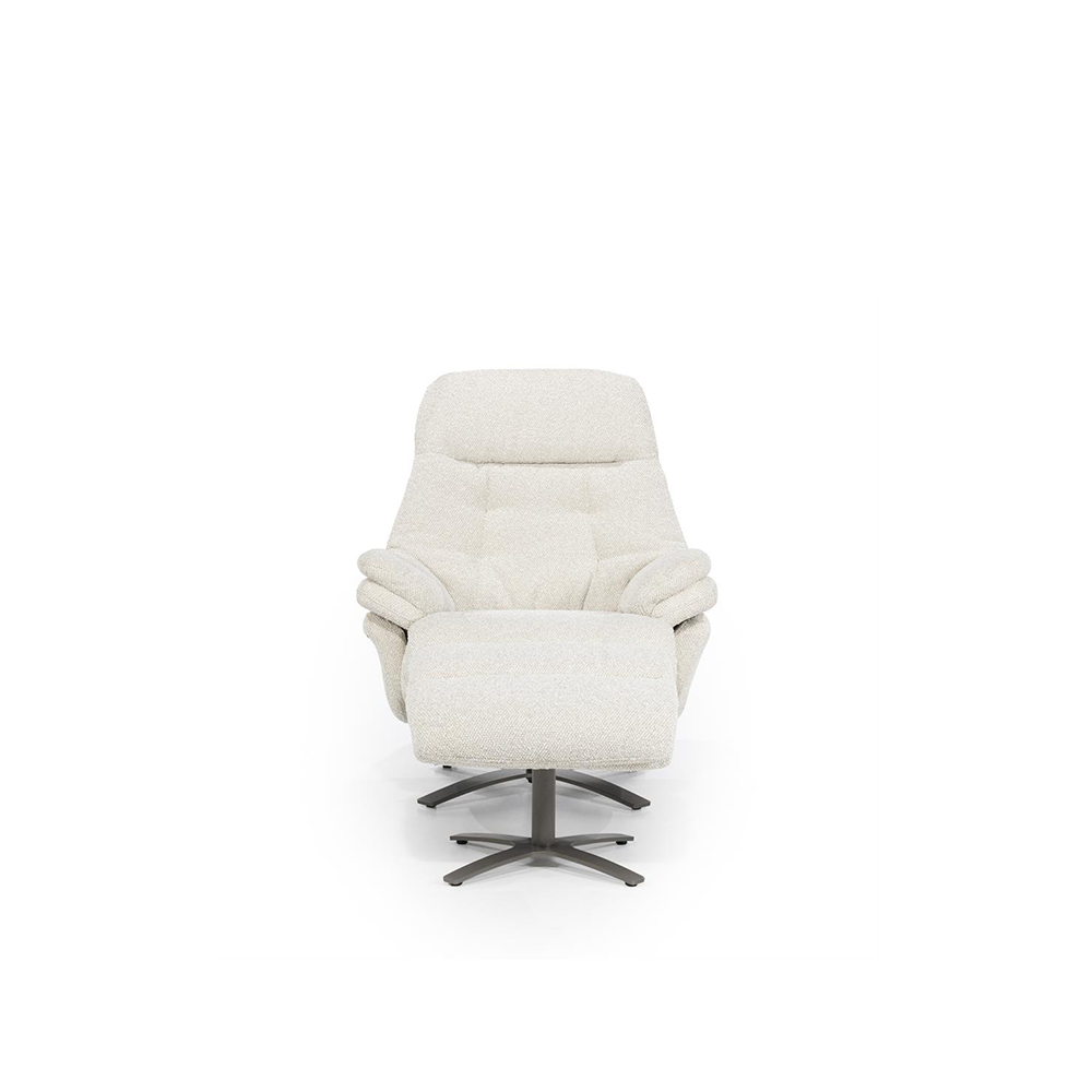 Relaxfauteuil met hocker Caleb | Eleonora | De Ruijtermeubel
